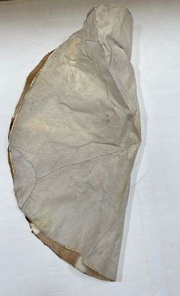 South African Gemsbok hide, 38"Dia for table or wall - Albrecht Auction ...