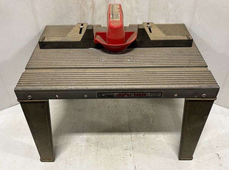 Sears-Craftsman router table - Albrecht Auction Service