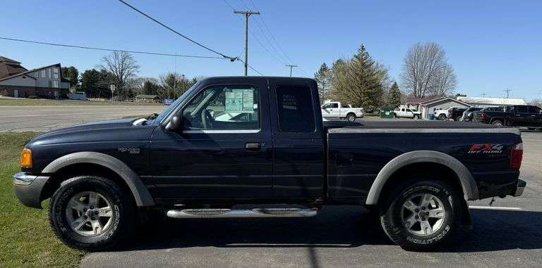 2003 Ford Ranger FX4 Off-Road Extended Cab 4X4 XLT 5-Speed Automatic ...