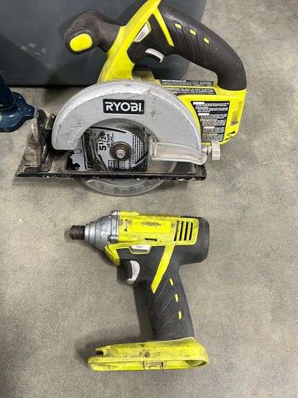 RYOBI tool set, all have wear, sawzall and circular saw are not ...