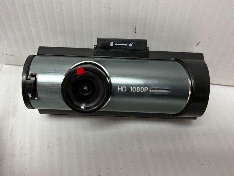 1080 HD rechargeable dual dash cam, records outside and inside with ...