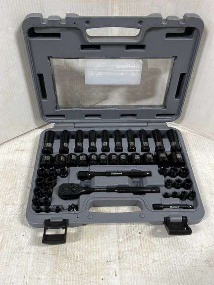 48-Piece Die-Hard 1/4" to 3/8" sad metric 6-point sockets, ratchet and ...