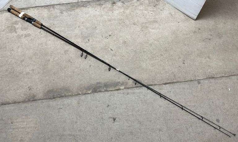 (2) Fishing rods, includes: 1- Pro Bass Extreme HM54 Graphite, 2-piece ...