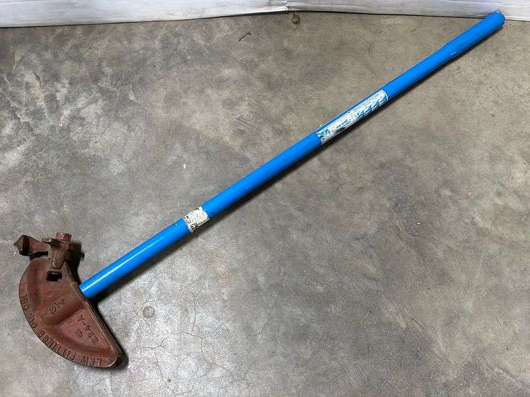 Old 3/4" Conduit bender with ideal handle and bend chart - Albrecht ...
