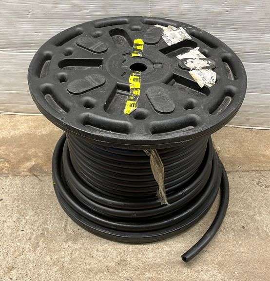 New Industrial air line hose, rubber hose, new on spool, 1/2"DIA ...