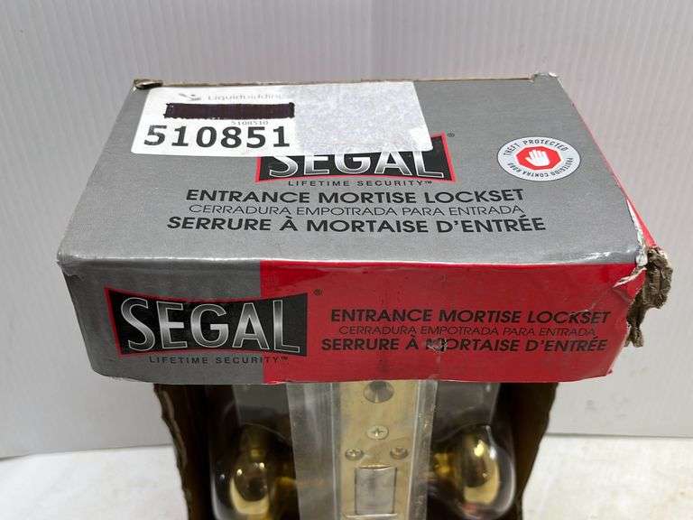 Segal heavy duty deadbolt door lock with key, 10"H, new - Albrecht ...