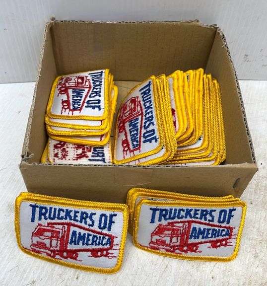 (39) Embroidered sew-on "Trucks of America" patches, 2" x 3", new ...
