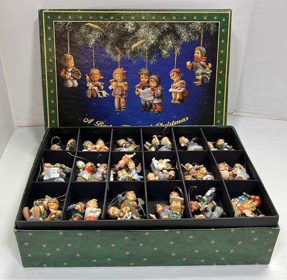 Berta Hummel Christmas with (79) figurines and bags, includes CoAs, up to 3 1/2"H - Albrecht ...