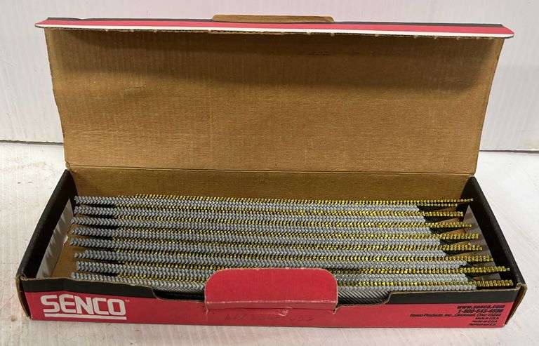 Senco 1 1/2" 4D Finish Nails, 15-Gauge Angled, 3,200 Nails - Albrecht ...