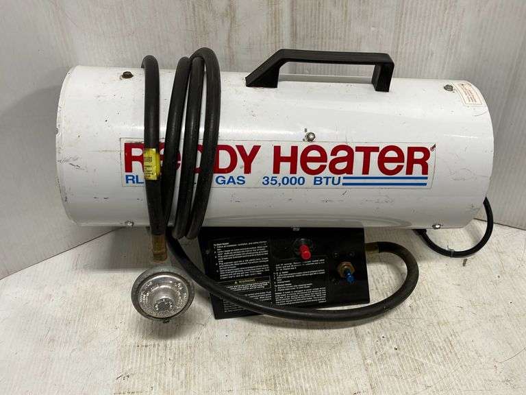 Reddy heater, 35,000 BTU, works - Albrecht Auction Service
