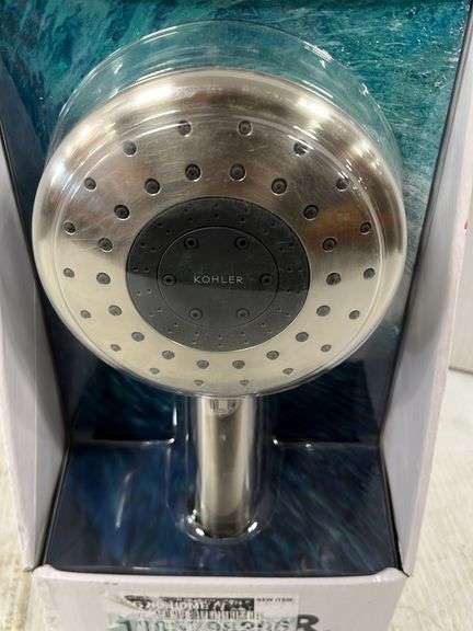 Kohler "Daisyfield" hand shower with 6-different spray settings, one finger water control and 60 ...