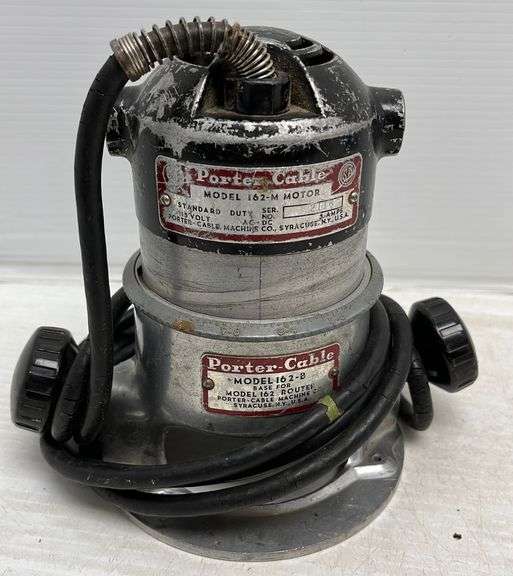 Vintage Porter-Cable router, model 162-B, needs new brushes - Albrecht ...