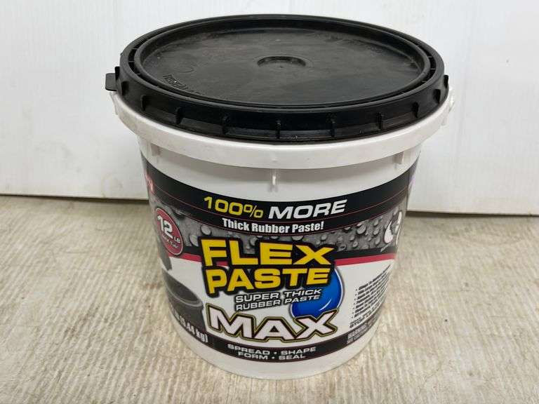 Flex paste max, 12 lb. black, new - Albrecht Auction Service