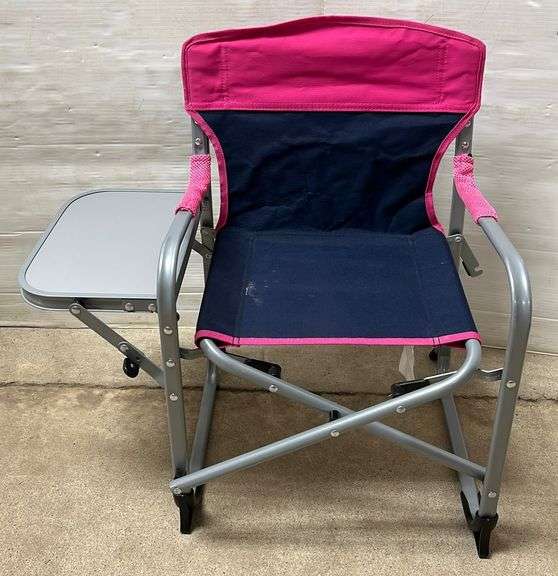 Members Mark child camp chair with side table, folds up, like new ...