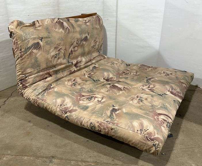 Futon, adjustable, 53"W x 72"L x 4 1/2"H, very comfortable with padding ...