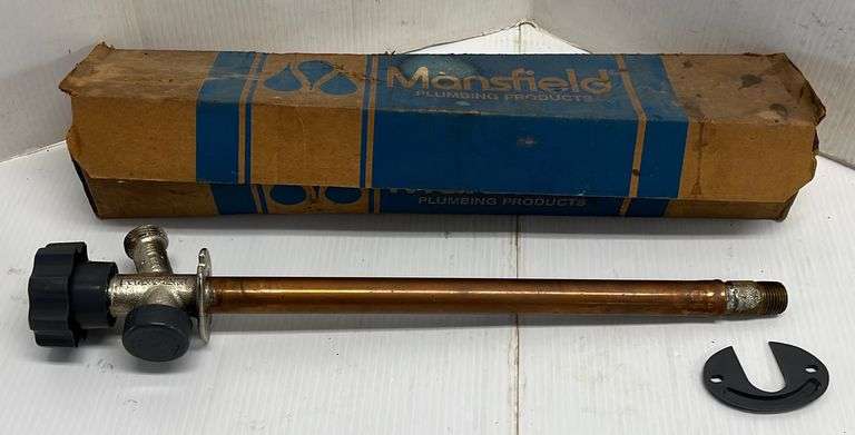 Mansfield anti-siphon sill cock, NIB - Albrecht Auction Service