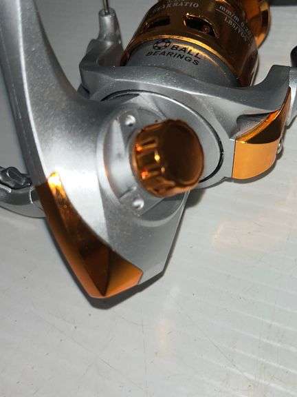 (2) Rooblinos open face casting reels - Albrecht Auction Service