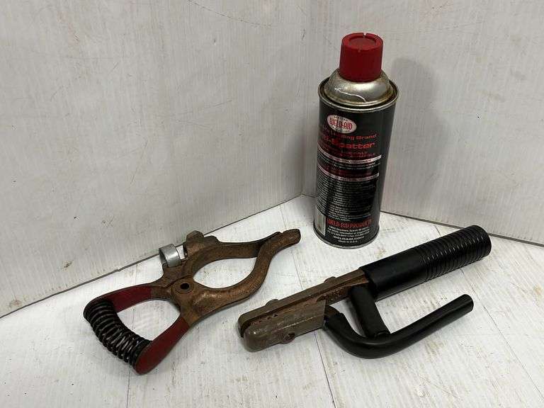 Weld-Aid anti-splatter, Grounding end, and Rod end, USA made, like new ...