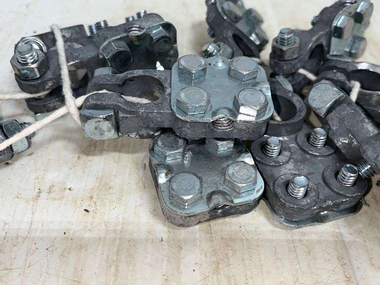 (12) Top post batteries terminal 4-bolts, all are new - Albrecht ...
