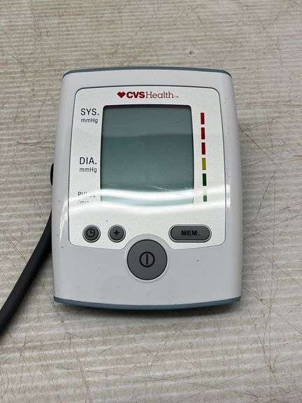 CVS Health blood pressure monitor BM35/IU with soft fit cuff, good ...