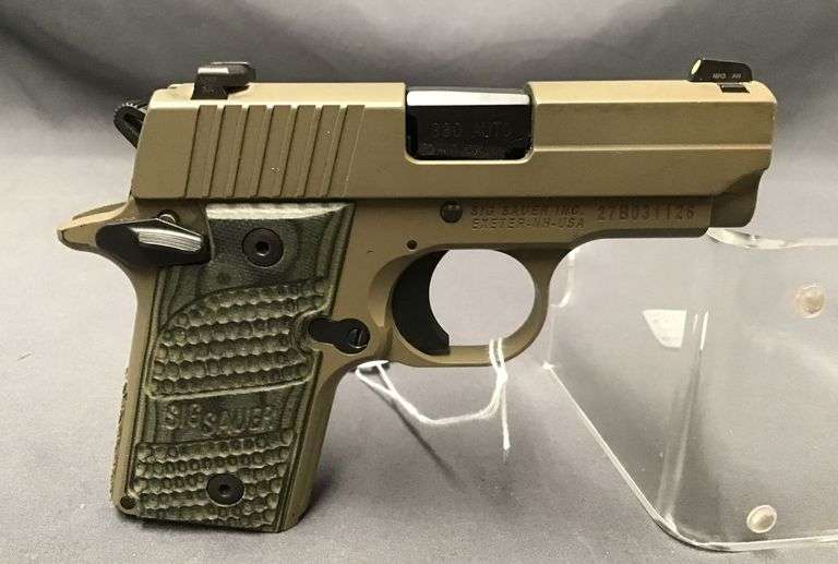 Sig Sauer Scorpion P238 .380 Caliber, 5+1 Shot, with (2) 5-Shot ...