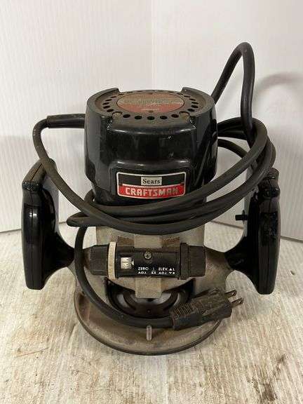 Sears Craftsman router - Albrecht Auction Service