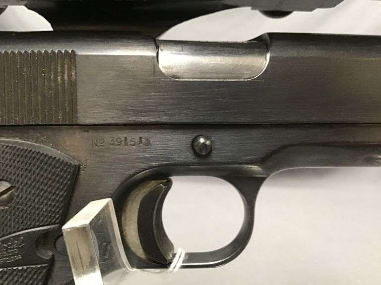 Colt 1911 45 ACP, Colt Frame 1911 with Vintage Ithaca Slide and ...