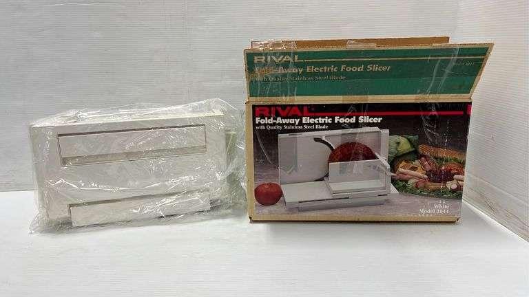 Rival electric food slicer - Albrecht Auction Service