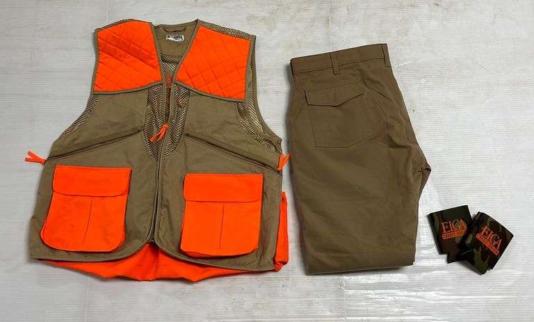 Bushmaster XL hunting vest with game pockets; Cabela's Gore Tex hunting ...