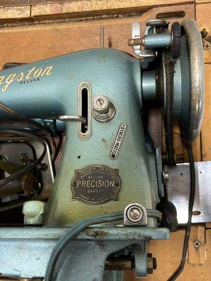 Kingston sewing machine, 15"L, not tested - Albrecht Auction Service