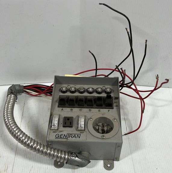 Generator control box - Albrecht Auction Service