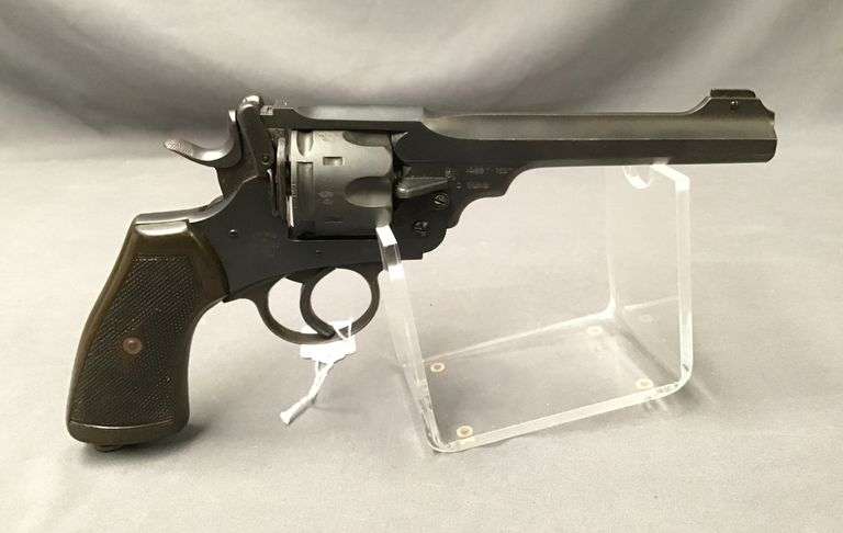 Enfield Webley 45 ACP Top Break British Revolver, Built Well, Converted ...