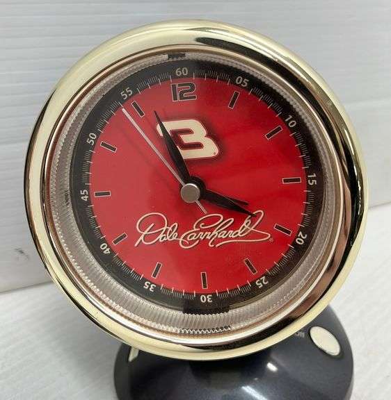 Older NASCAR collection, includes: Dale Earnhardt tach clock, works ...