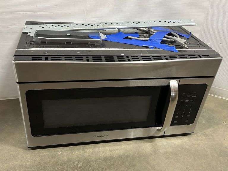 Frigidaire over-the-range microwave, mounting brackets included, 30"W ...