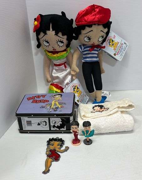 Betty Boop items new with tags, include: Older World Traveller ...