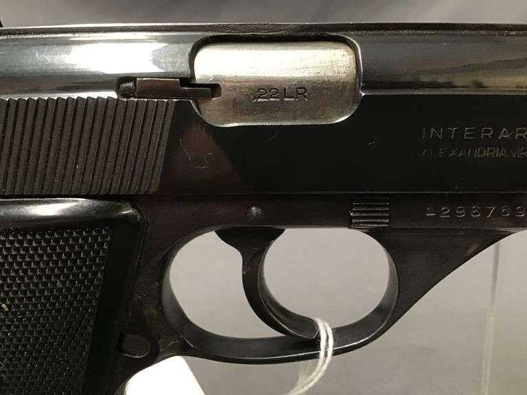 Astra Intern Arms Constable .22 PPK Clone Semi-Auto - Albrecht Auction ...