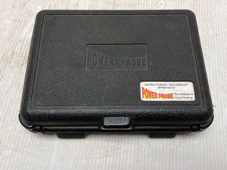 Power probe micro torch solder kit , No. PPMTKITO1 - Albrecht Auction ...