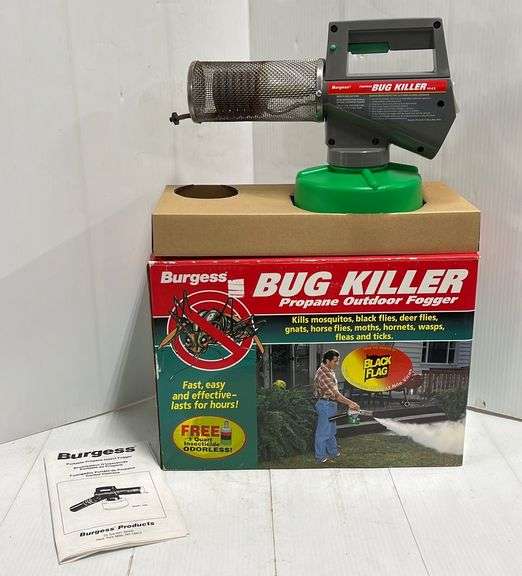 Bug killer propane fogger, good - Albrecht Auction Service