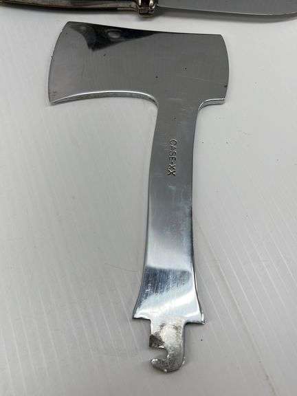 (2) Case XX tested knife axe combo, made in 1935-1940 with this ...