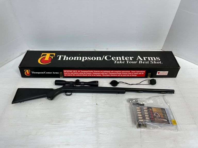 Thompson Center Arms Super 45 XR Black Diamond Muzzleloader, .45 Cal ...
