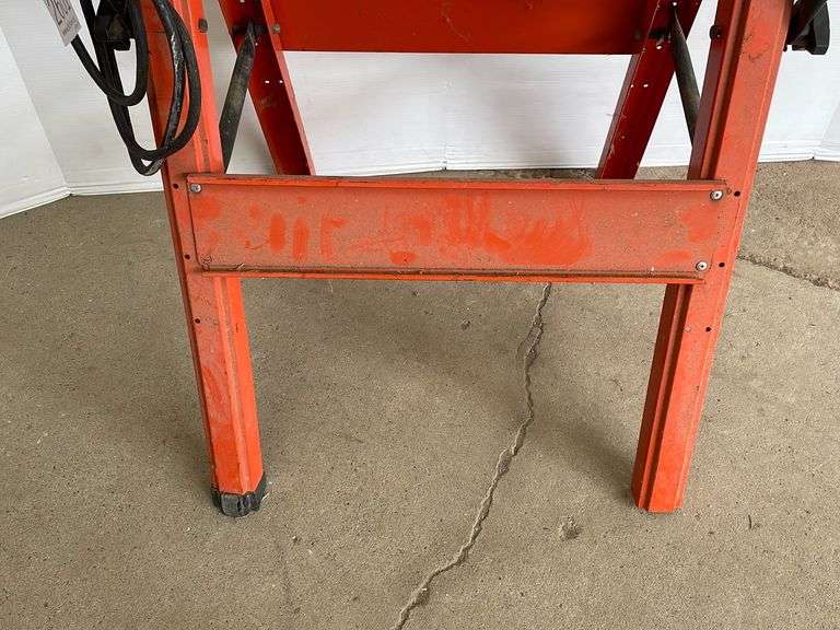 Hirsch combination saw table, 27"W x 33"H - Albrecht Auction Service