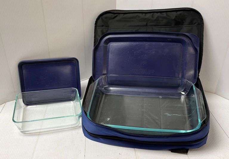 Pyrex portables, 16" x 11", cooling pack included, 3-quart container ...