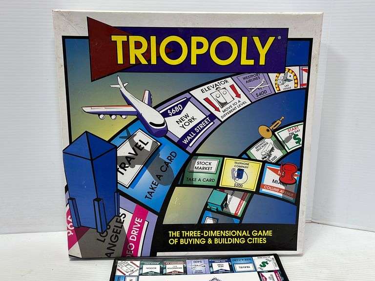 Yahtzee and Triopoly board games - Albrecht Auction Service
