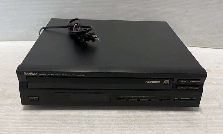Yamaha natural sound 5-CD carousel disk player, CDC-505, 17" x 15 1/2 ...