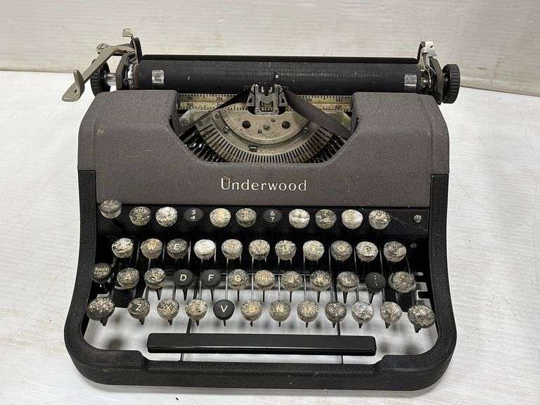 1925 Underwood typewriter - Albrecht Auction Service
