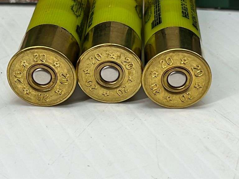 (15) Rounds of Brenneke 20 gauge slugs for smooth or rifled bore ...