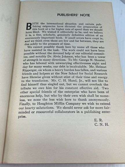 Mein Kampf 1941 Adolf Hitler book, complete and unbridged, fully ...