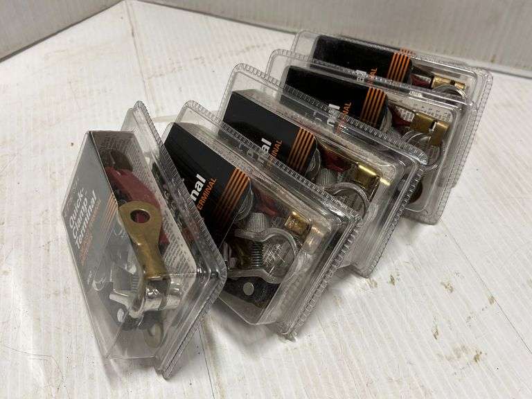 (6) Quick-Clamps terminal batteries, by Deka, all are new - Albrecht ...