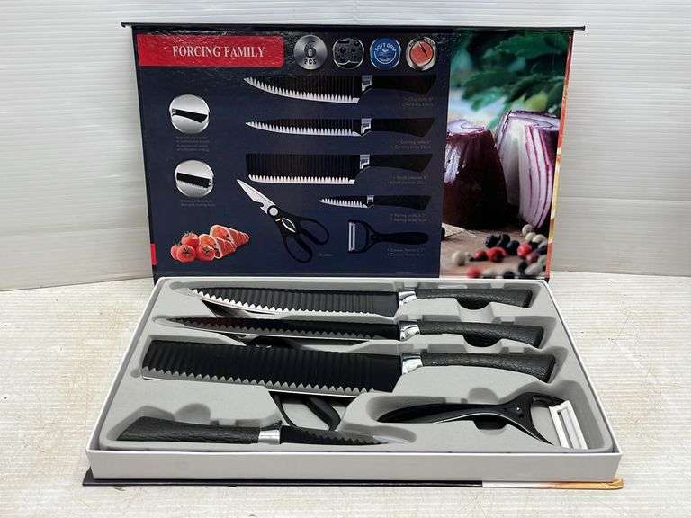 Forcing Family 6-piece knife set, new - Albrecht Auction Service