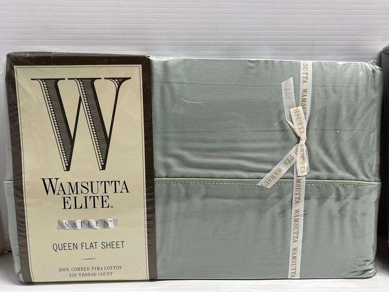 Wamsutta Elite sateen queen size sheets and pillow cases, new, never ...